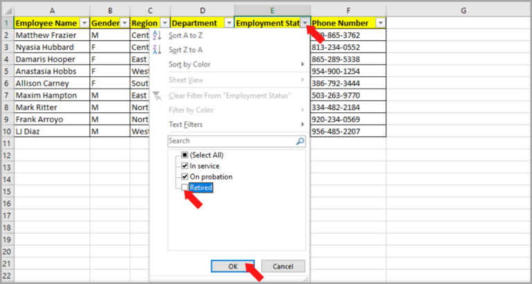 Deleting Filtered Rows (With & Without VBA) in Microsoft Excel