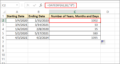 Converting Days to Years in Excel Using Simple Formulas