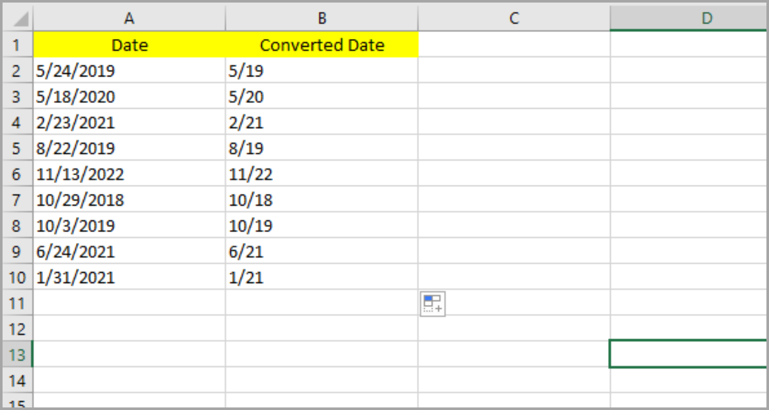How To Convert Dates To Months And or Years In Spreadsheet How To Convert Dates To Months And or Years In Spreadsheet