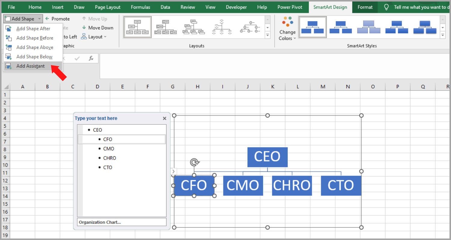 Easy Methods for Creating an Org Chart in Excel