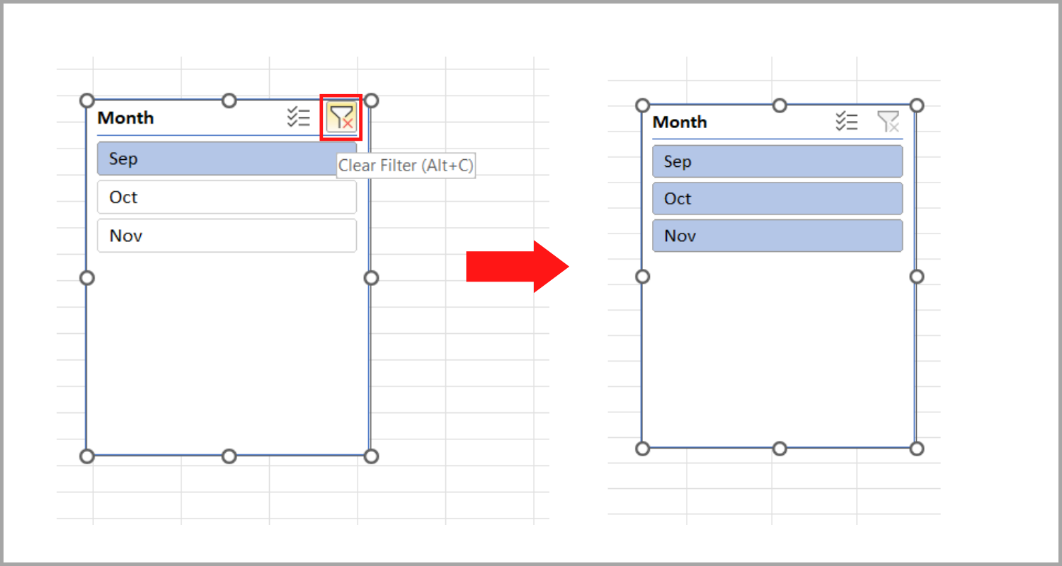 Using Slicers in Excel for Charts and Pivot Tables