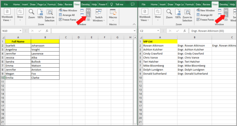 Comparing Two Excel Documents to Identify Differences