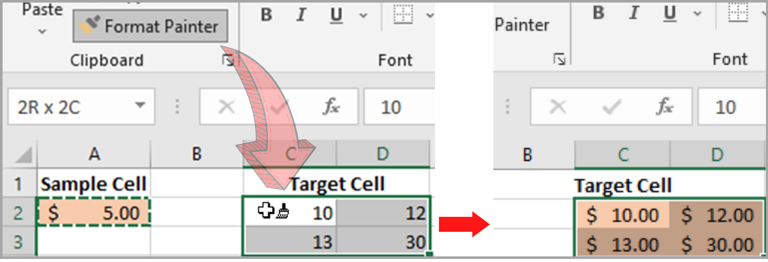 Format Painter and Other Ways to Copy Formatting in Excel