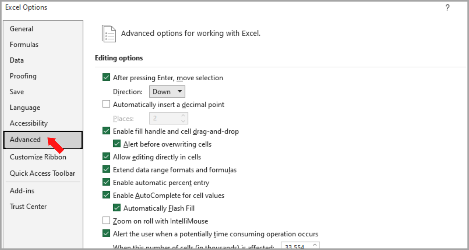 Setting Column Width In Inches Or Centimeters In Microsoft Excel