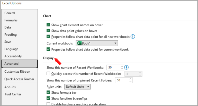 Setting Column Width in Inches or Centimeters in Microsoft Excel