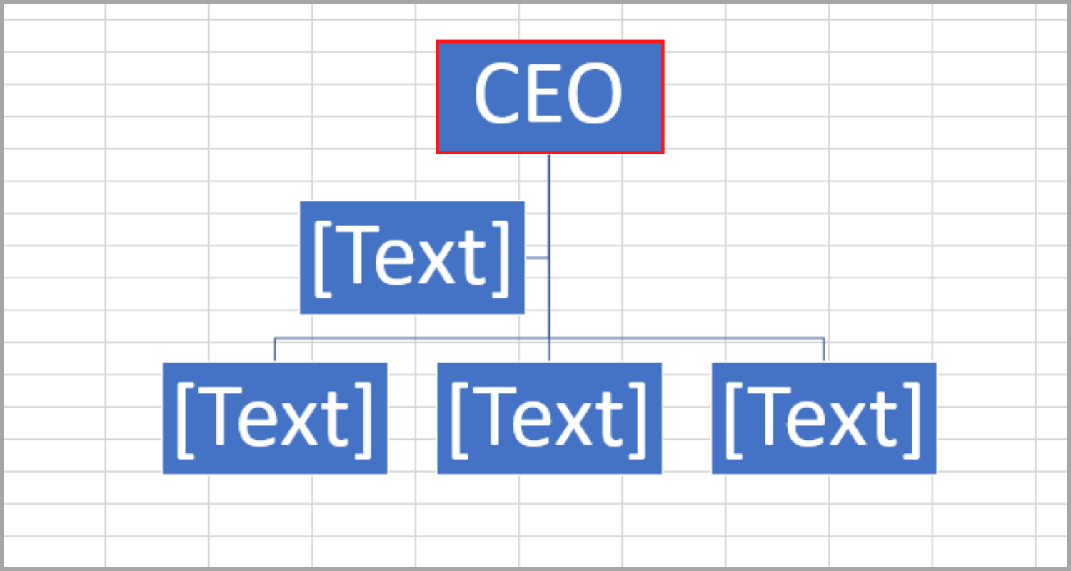 Creating an Org Chart in Excel - [ Organizational Chart in Excel ]