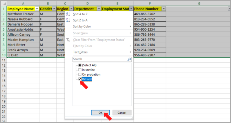 Deleting Filtered Rows With Without VBA In Microsoft Excel