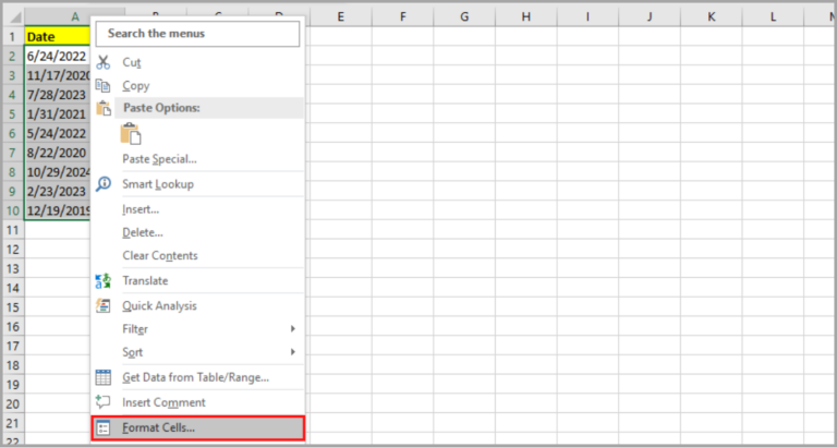 Convert Month Number into Month Name in Excel [Convert Date]