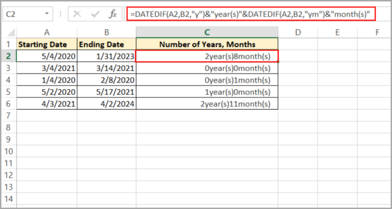 Converting Days to Years in Excel Using Simple Formulas