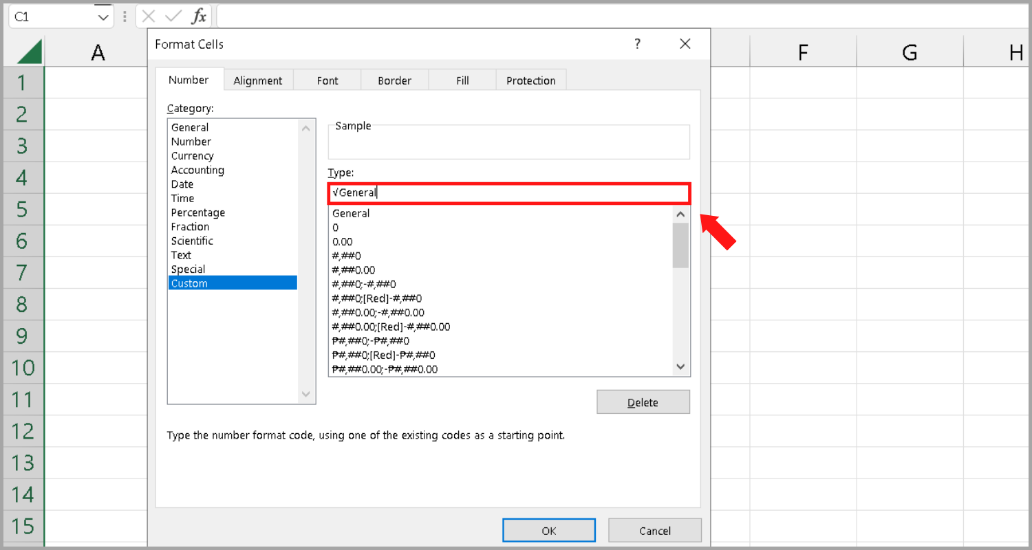 Adding the Square Root Symbol in Excel - 5 Simple Methods