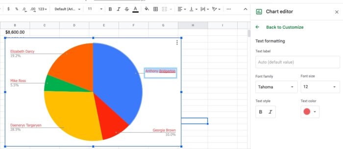Labeling Legends in Google Sheets