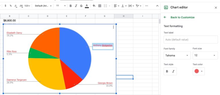Labeling Legends in Google Sheets