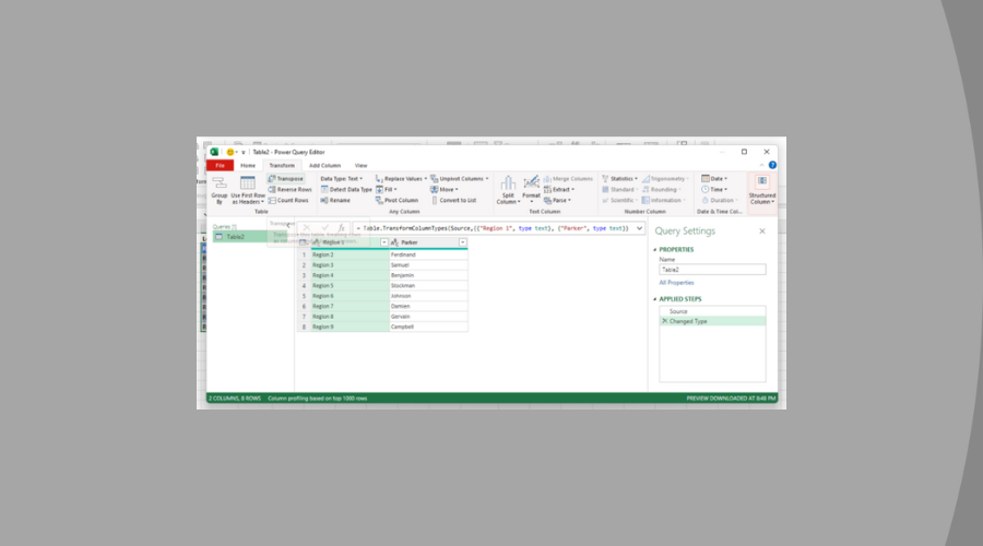 Converting Multiple Rows To A Single Row In Excel 5 Methods