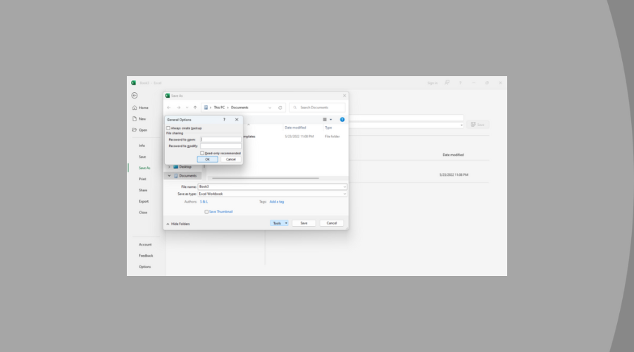 How To Make Excel File Read Only