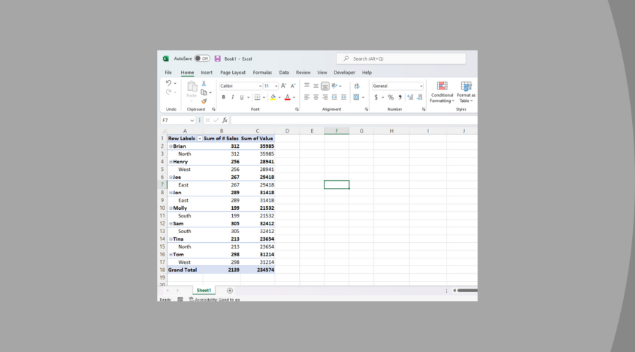 How To Delete A Pivot Table