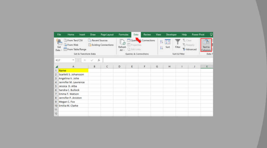 How To Separate Names In Excel 5 Methods Of Splitting Names 