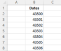 Convert Serial Numbers to Dates in Excel