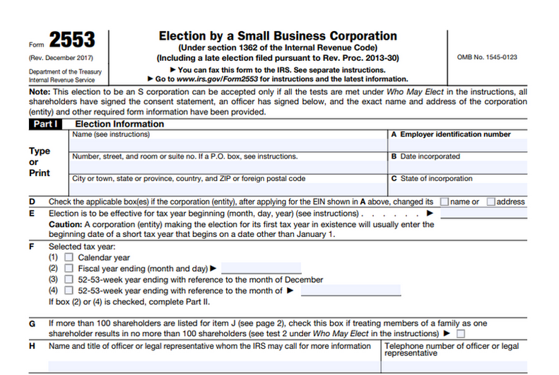 LLC Taxed as S Corp - FundsNet