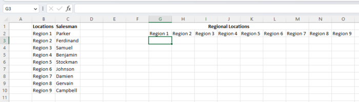 Converting Multiple Rows To A Single Row In Excel 5 Methods