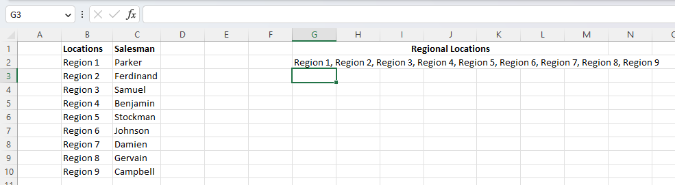 Converting Multiple Rows To A Single Row In Excel 5 Methods