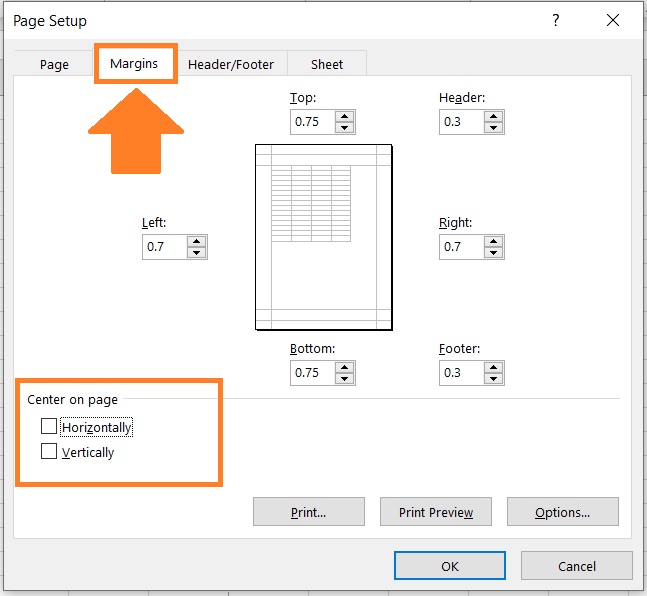 Center Your Worksheet Horizontally In Excel Easy Method 