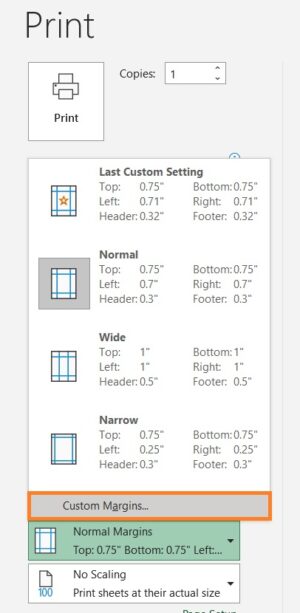 Center Your Worksheet Horizontally in Excel