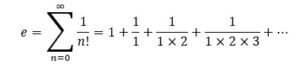 Using e (Euler's Number) in Excel