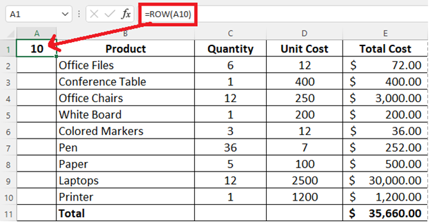 Printing Row Numbers In Excel A Step By Step Guide 