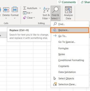 Remove Dashes (-) in Excel