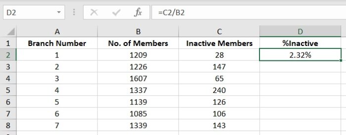 Create a Structured Reference in Excel