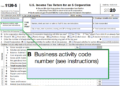 Business Activity Code for Taxes - FundsNet